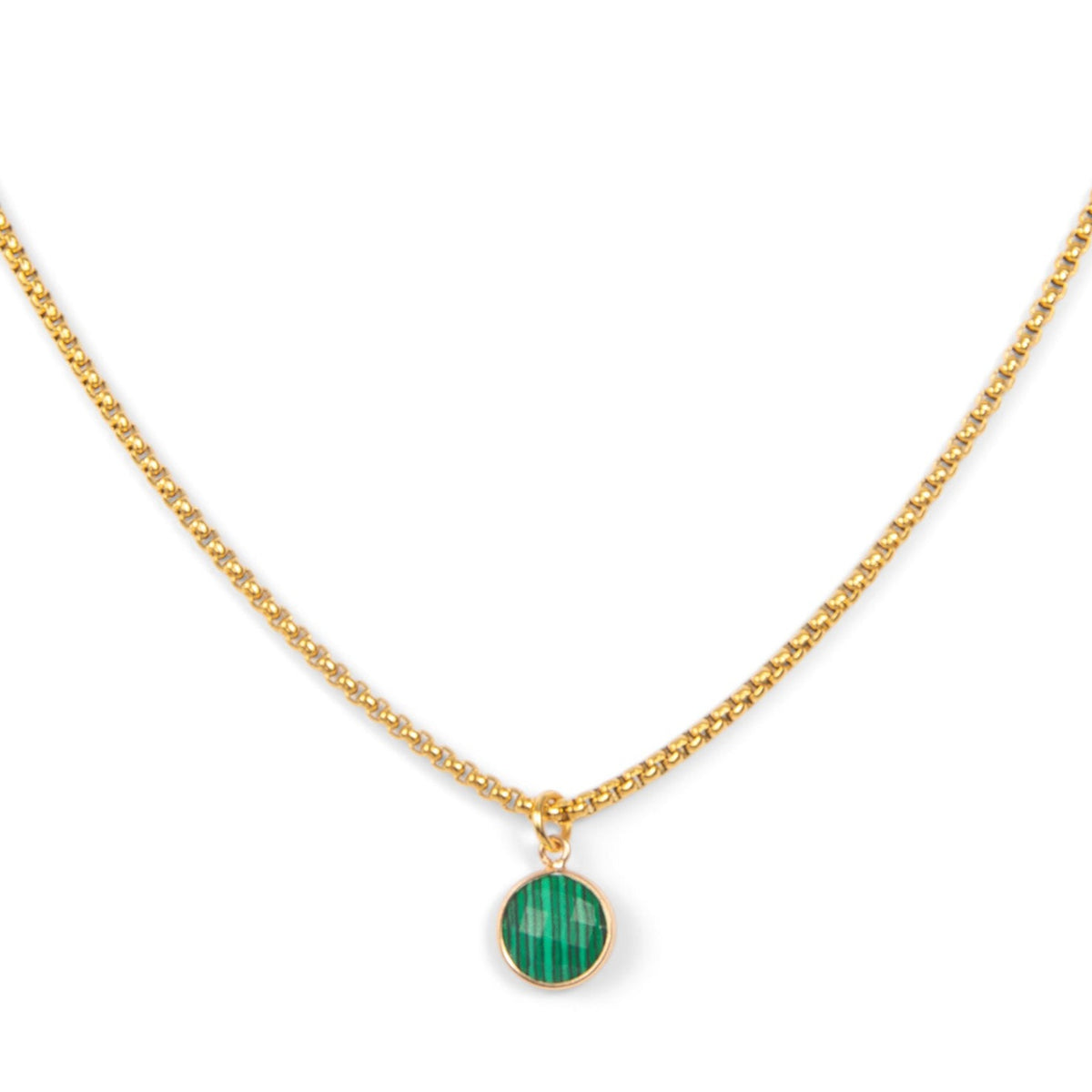 malachite necklace