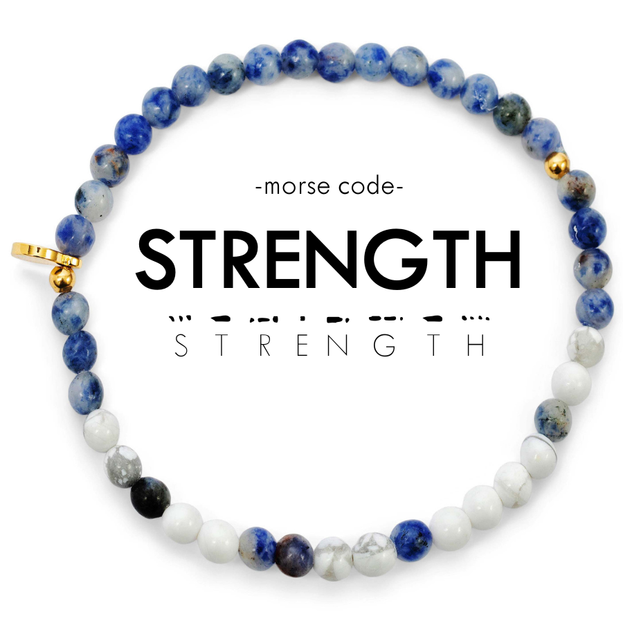 Morse Code Bracelet | STRENGTH – ETHICGOODS