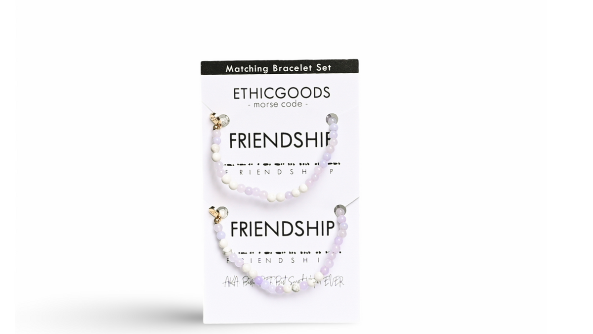 Morse Code Matching Set | FRIENDSHIP – ETHICGOODS