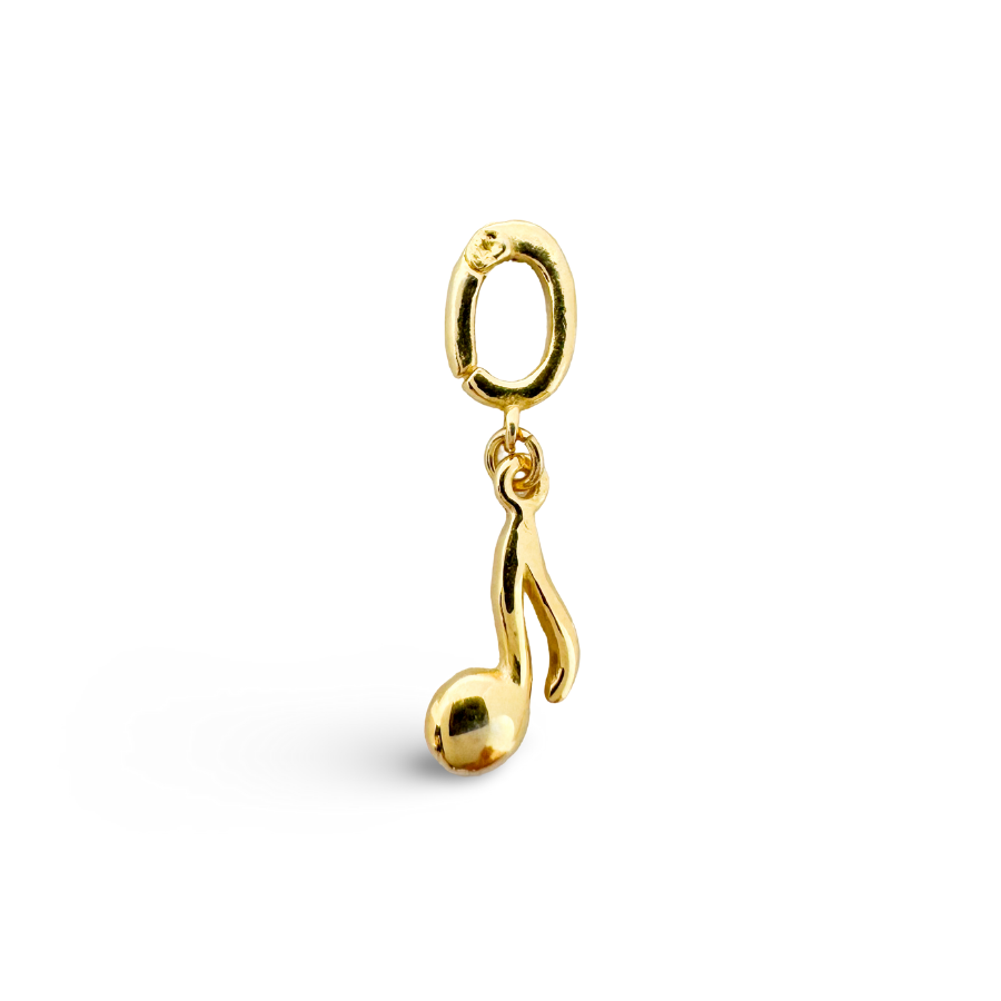 Music Note Gold Charm – ETHICGOODS