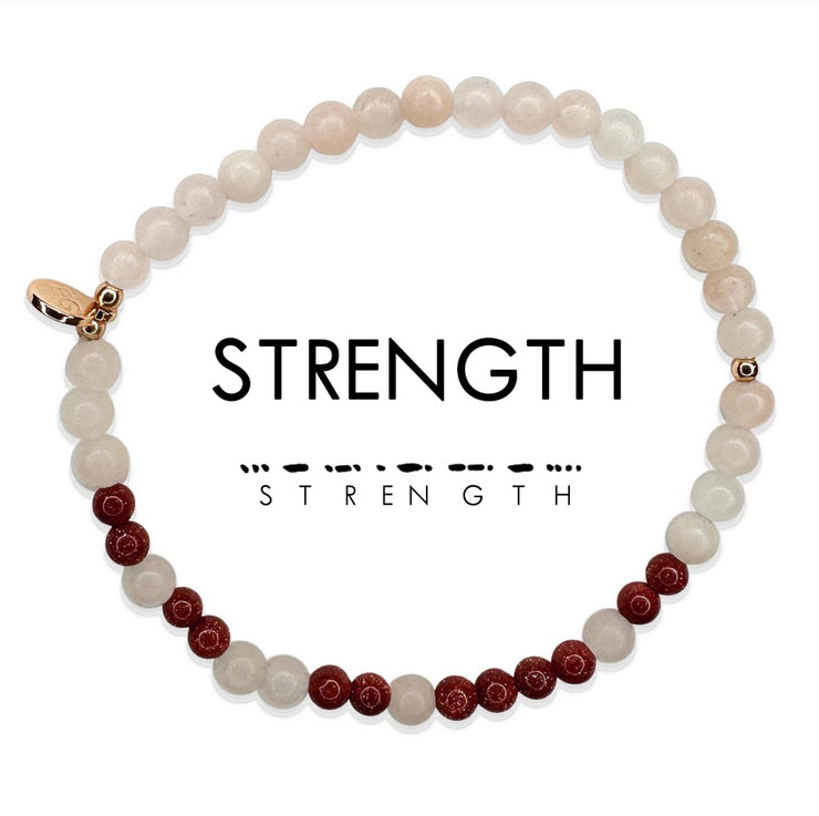 Morse Code Bracelet | STRENGTH – ETHICGOODS